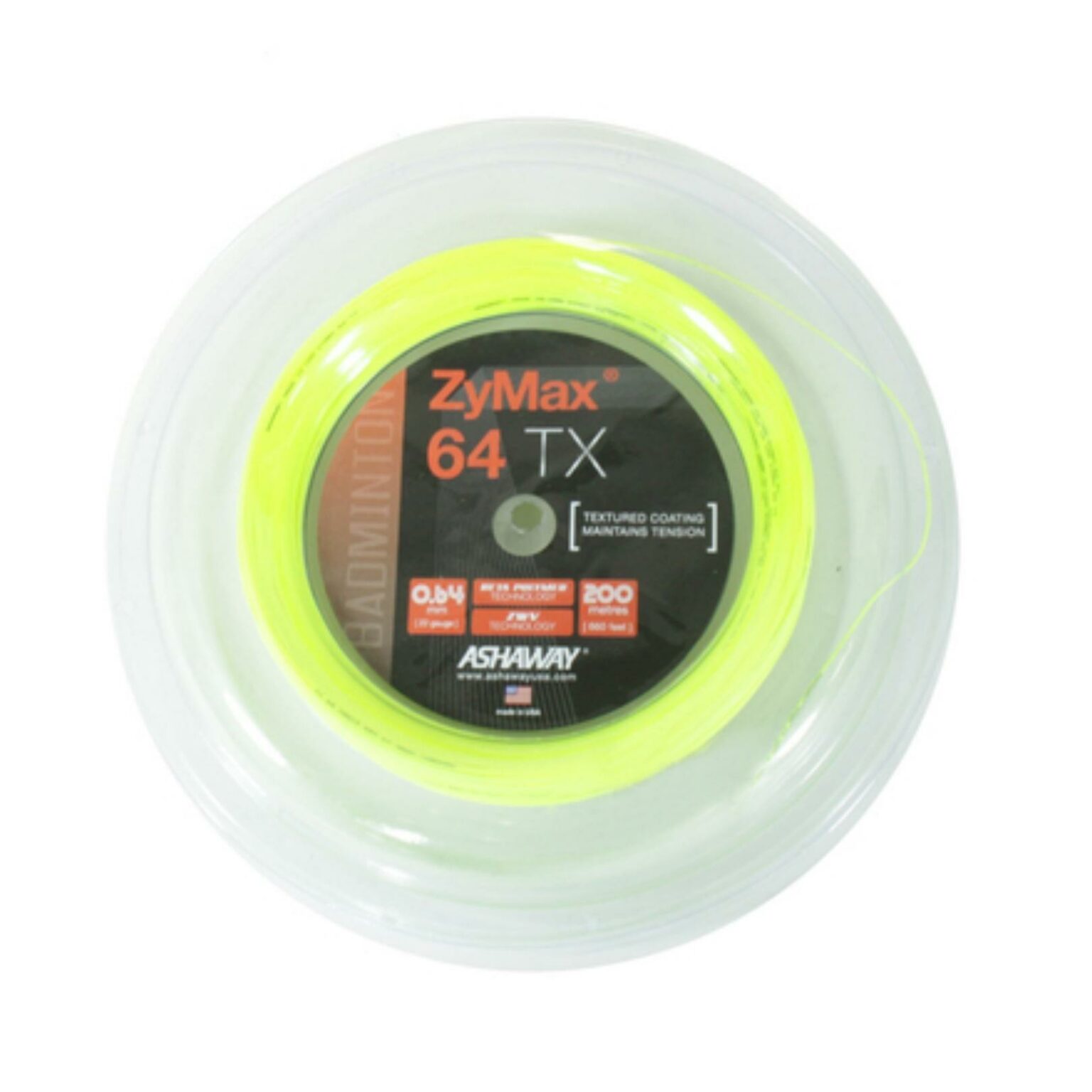 Ashaway Zymax 64 TX | Badmintonsträng | Toppkvalitet