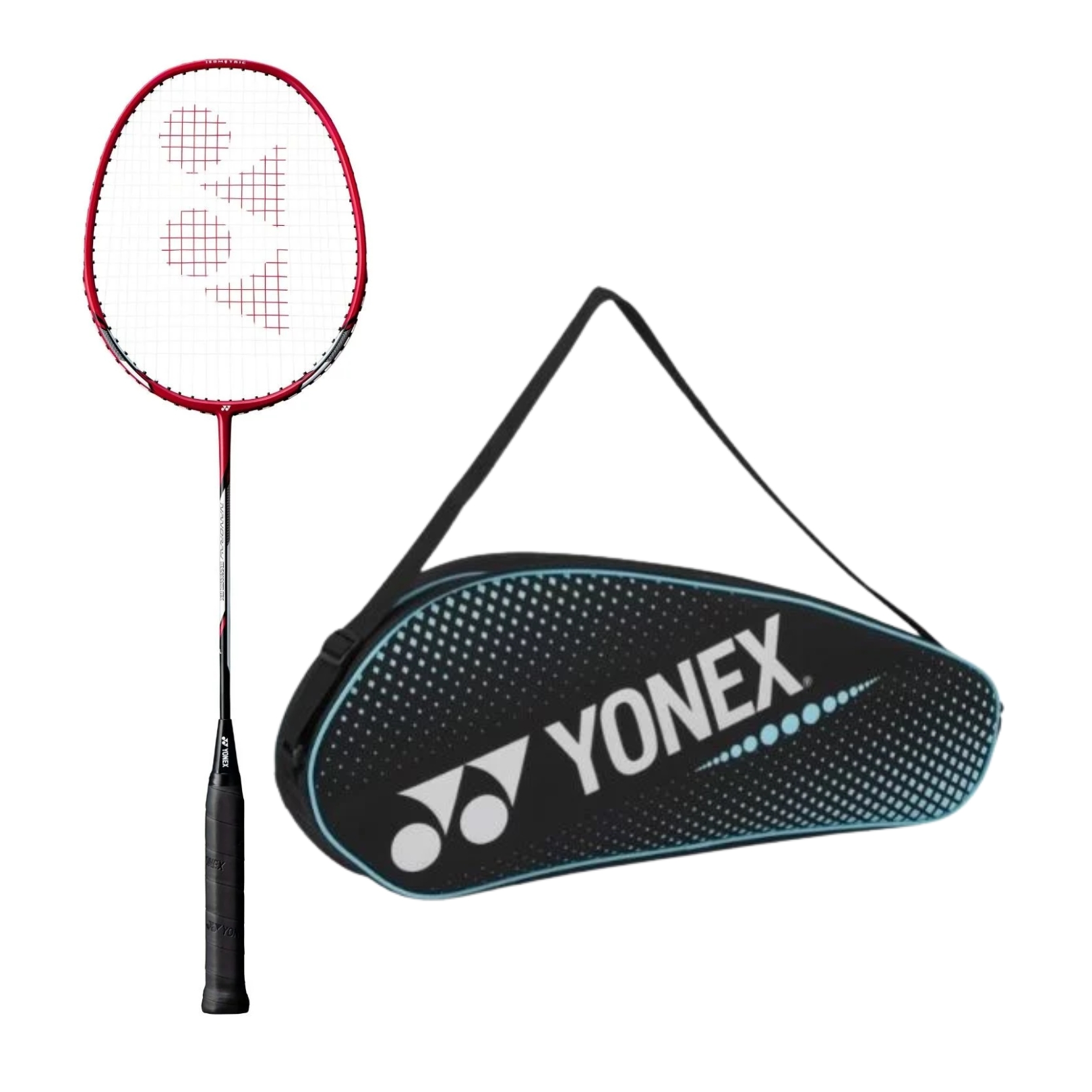 Yonex Badminton Pakketilbud (Nanoray Dynamic RX + Single Racketbag X3 ...