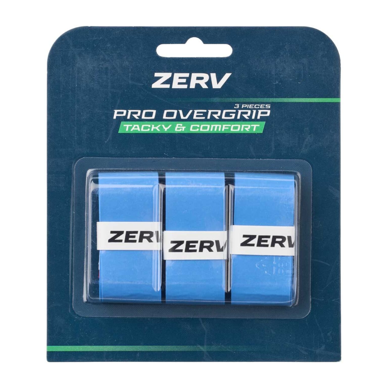 ZERV Pro Overgrip 3-Pack Blue | Badmintongrepp → Köp nu
